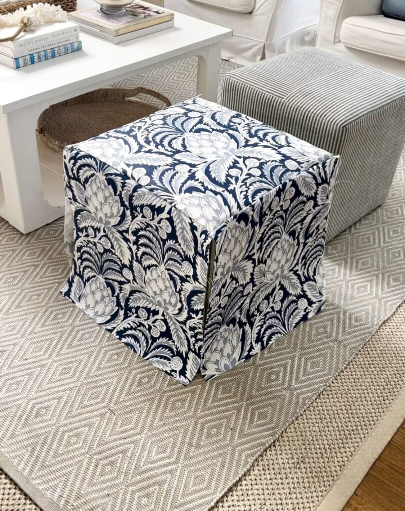 Transform Your Target Ottoman: A Step-by-Step How To Slipcover Tutorial